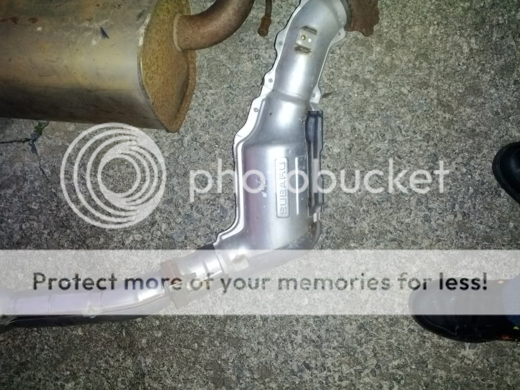 FS: (For Sale) 2006 Subaru STi stock downpipe - NASIOC